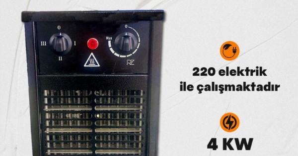 FANLI ISITICI - 4 KW